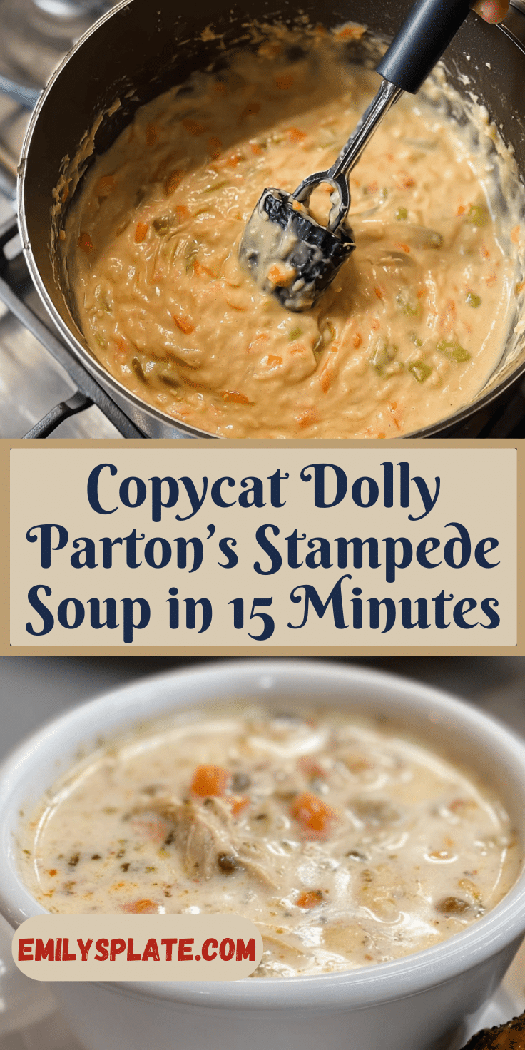 Dolly Parton's Stampede Soup: Recreate Southern Comfort