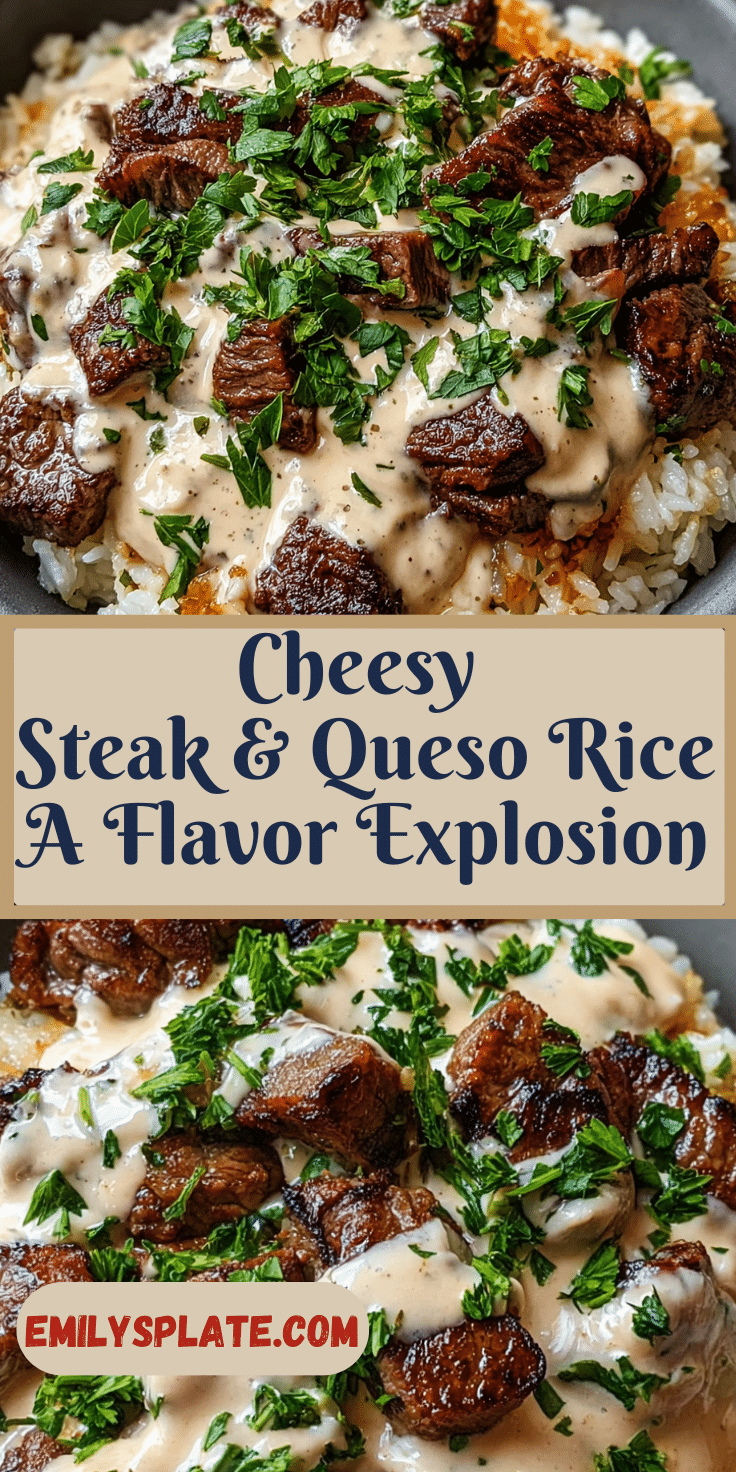 Steak & Queso Rice: Bold Tex-Mex Delight