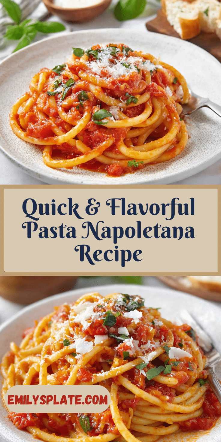 Pasta Napoletana Recipe: Quick Neapolitan Pasta Delight