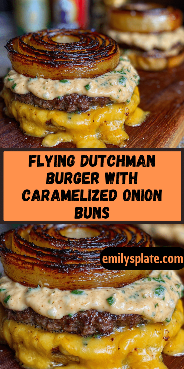 Flying Dutchman Burger Recipe - Irresistible Bun-Less Cheeseburger