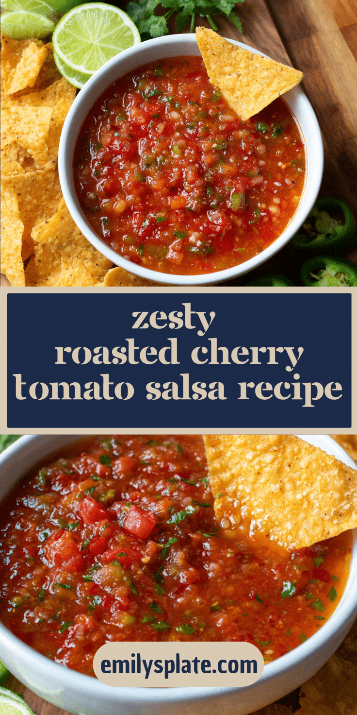 Roasted Cherry Tomato Salsa Recipe - Brighten Your Table with Fresh Flavors