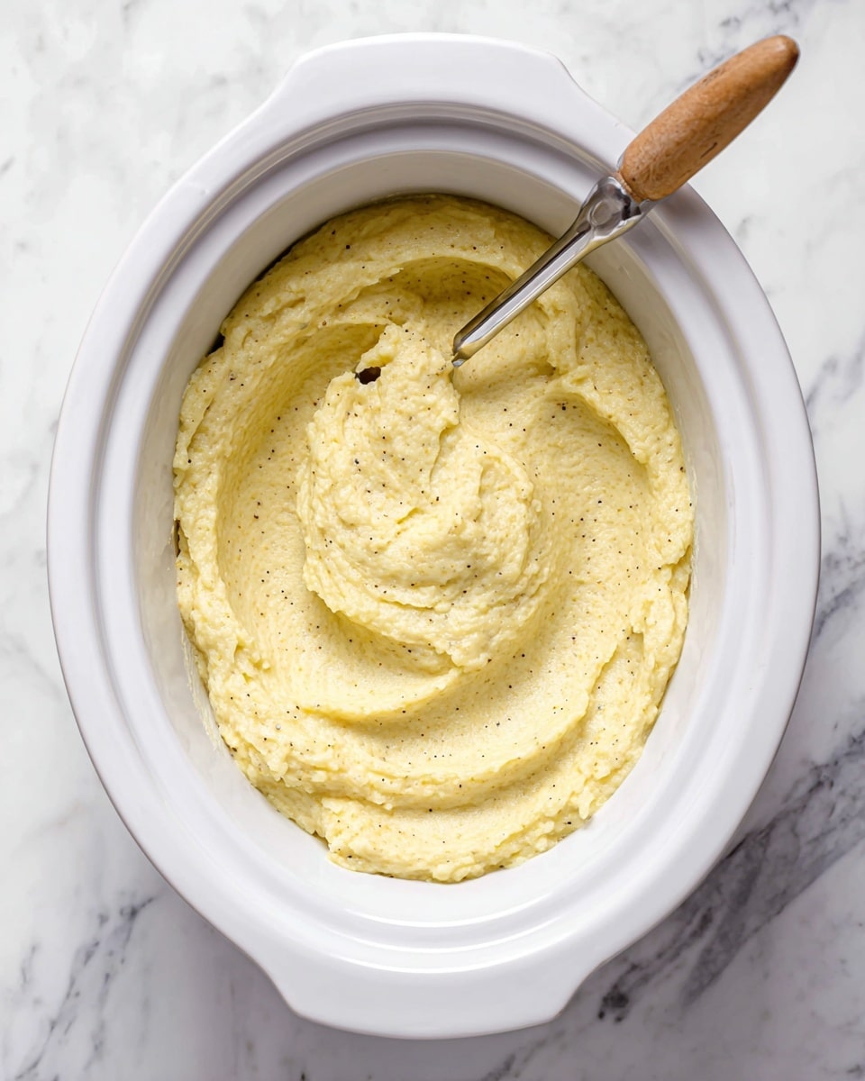 Crock Pot Mashed Potatoes - Creamy, Easy Side Dish Your Family Will Love
