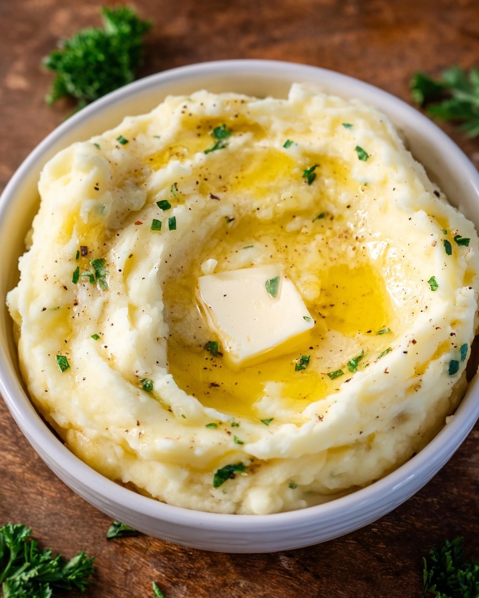 Slow Cooker Garlic Confit Mashed Potatoes: Creamy & Flavorful