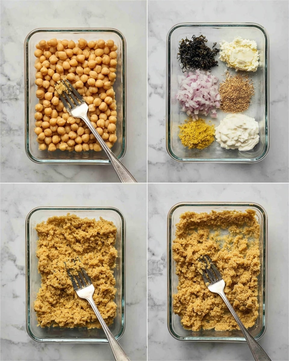 Vegan Chickpea Tuna Salad - Delightful Plant-Based Seafood