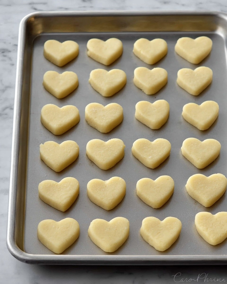 Chocolate Shortbread Hearts | Irresistibly Sweet & Charming Cookies