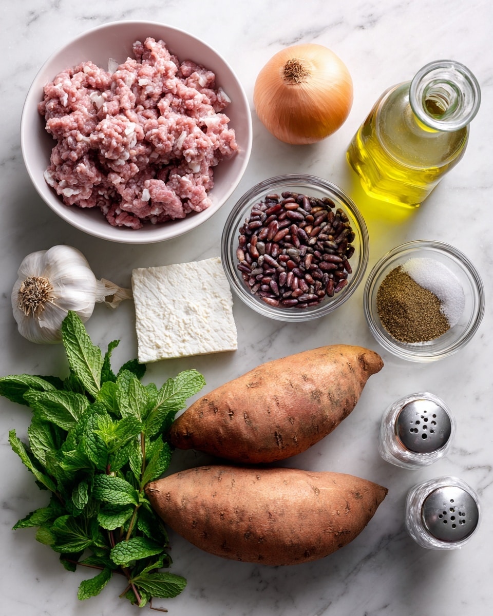 Mediterranean Stuffed Sweet Potatoes: Delicious Healthy Dinner
