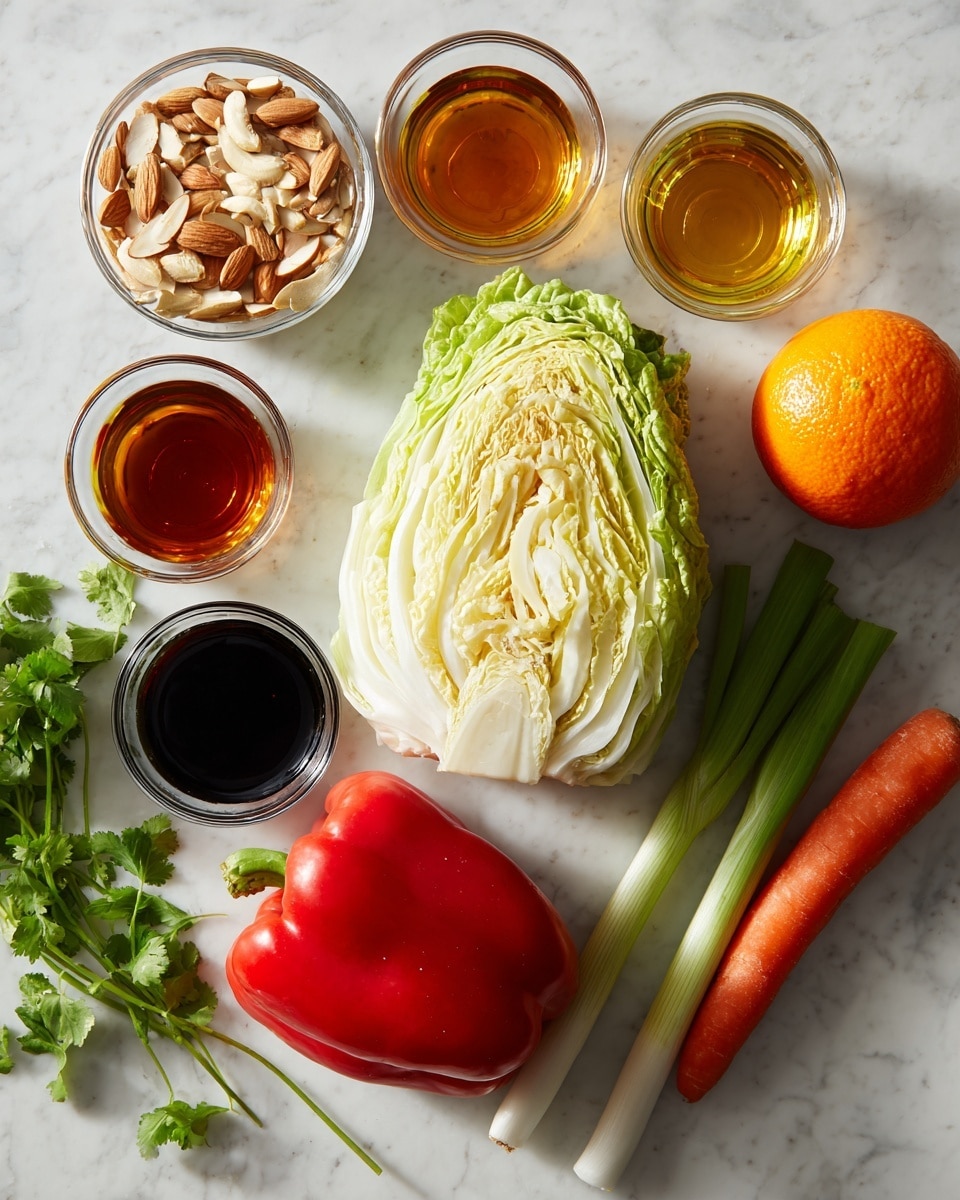 Napa Cabbage Salad with Orange and Asian Dressing | Fresh & Flavorful