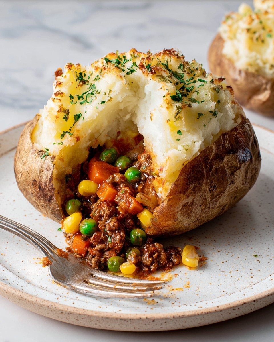 Shepherd’s Pie Baked Potato: Cozy Comfort Food Mashup